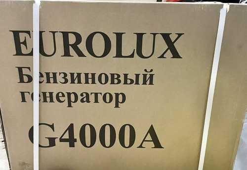 Генератор бензиновый Eurolux G4000A Новый