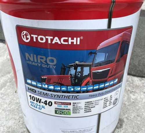 Масло моторное 10w40 Totachi Niro тотачи