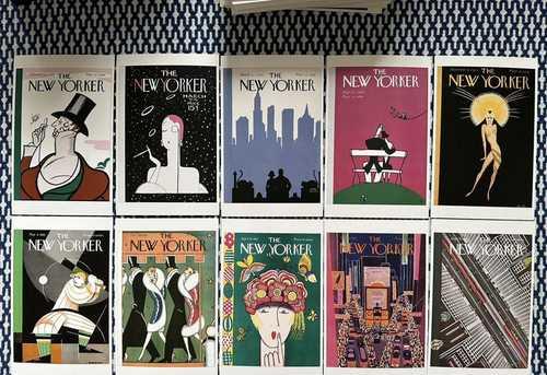 Открытки: обложки журнала The New Yorker