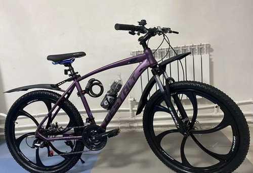 Горный велосипед с литыми Фиолетовый