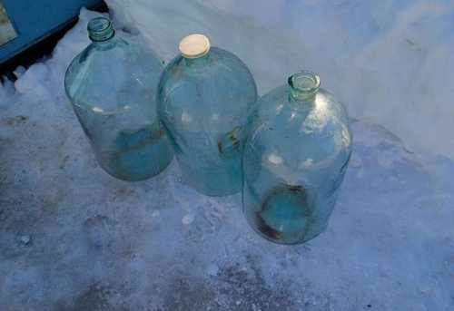 Бутыль стеклянная 20 литров,времён СССР