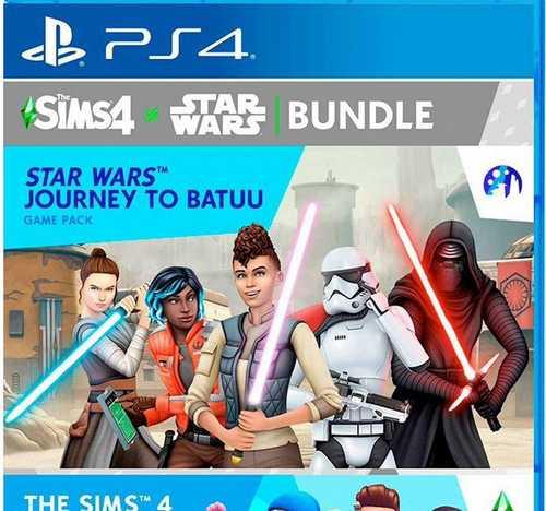 The Sims 4   Star Wars: Journey to Batuu Bundle PS4, английская версия