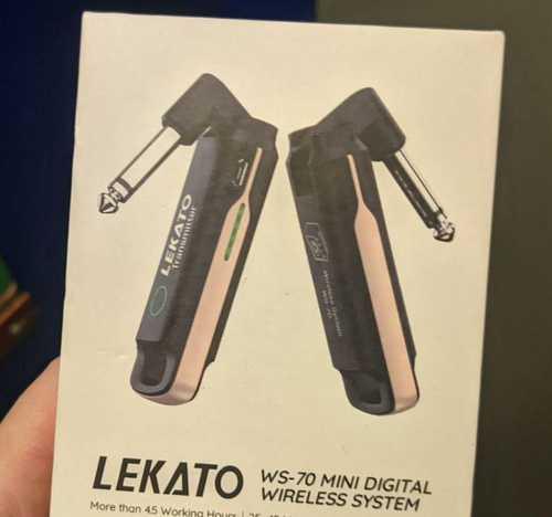 Lekato WS 70 беспроводная система для гитары