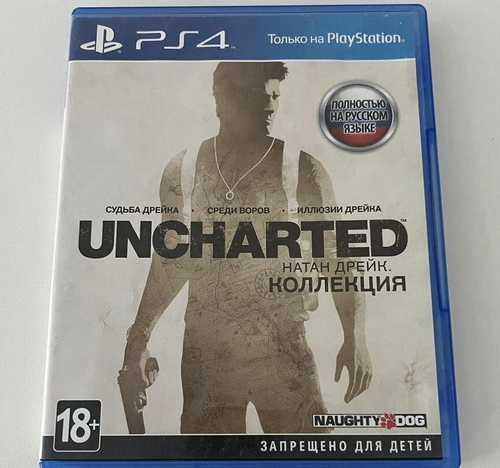 Uncharted nathan drake collection ps4