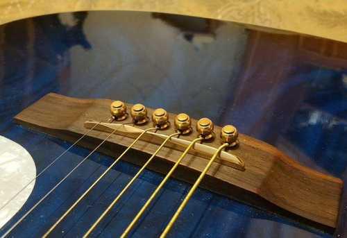 Порожек для гитары нижний латунный