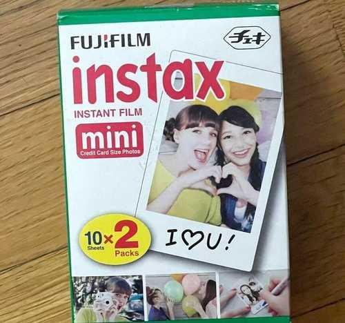 Картриджи Instax Mini (2018 год) 20шт