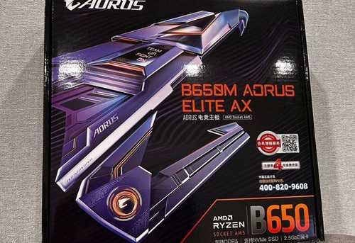 Gigabyte B650M aorus elite AX