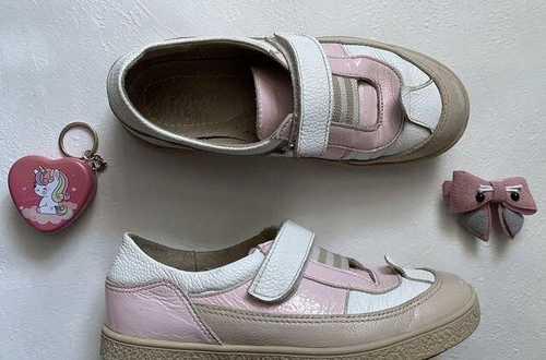 Туфли для девочки 32 tapiboo кожаные кеды