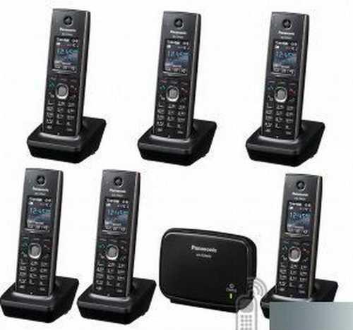 Voip-телефон Panasonic KX-TGP600 Sextett (6 трубок в комплекте)