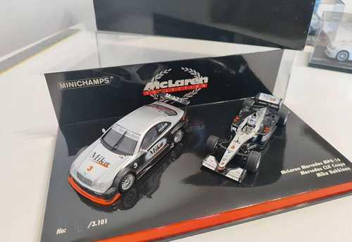Набор Mercedes CLK + McLaren MP4/16 Mika Minichamp