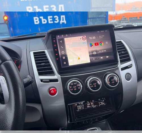 Магнитола Mitsubishi Pajero Sport 2 / L200 Android