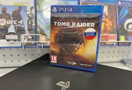 Shadow of the tomb raider croft edition ps4