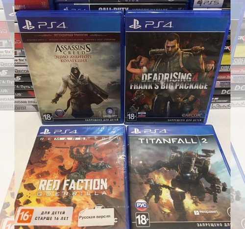 PS4 TitanFall/ Assasin/ DeadRising 4/ Red Faction