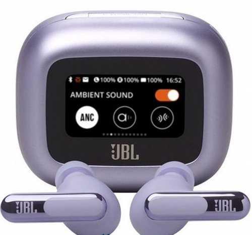 JBL Live Beam 3 пурпурный беспроводные bluetooth в ушной раковине (livebeam3PUR)