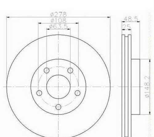 Диск тормозной высокоуглеродистый с покрытием PRO+
