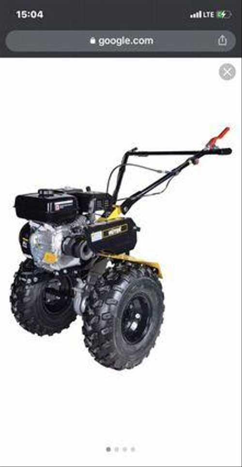 Мотоблок huter mk 7500 big foot