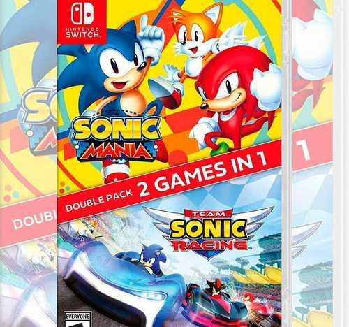 Sonic Mania + Team Sonic Racing Nintendo Switch, а