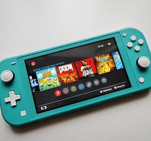 Новая Nintendo Switch Lite Шитая Picofly 288Gb