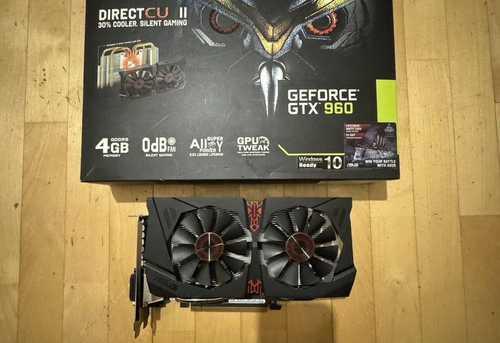 Видеокарта asus GTX 960 4Gb