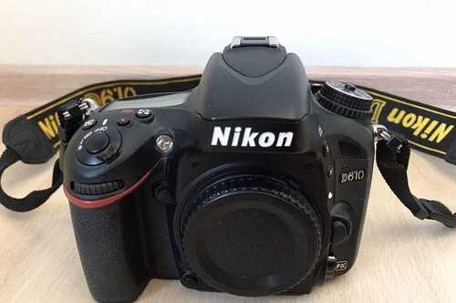 Nikon D610 body (пробег 4тк)