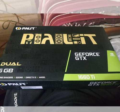 Видеокарта Palit GeForce GTX 1660 Ti Dual