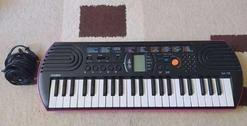 Синтезатор casio SA-78