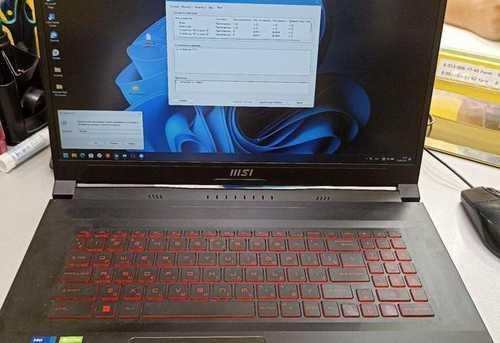 Игровой ноутбук MSI katana GF76/Intel i7 11800H/RT