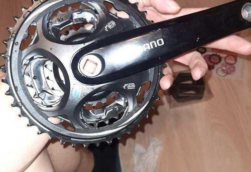 Система под квадрат Shimano FC-M311 +запчасти