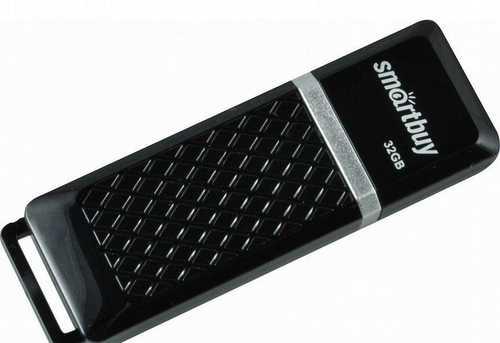 Флеш-накопитель Smartbuy Quartz USB 2.0 32GB, черн