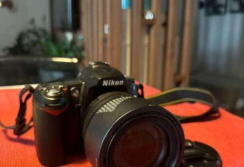 Nikon D90 Kit 18-105 VR (черный)