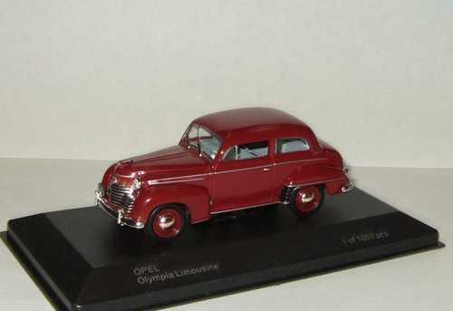 Опель Opel Olympia (Москвич 400) IXO Whitebox 1:43