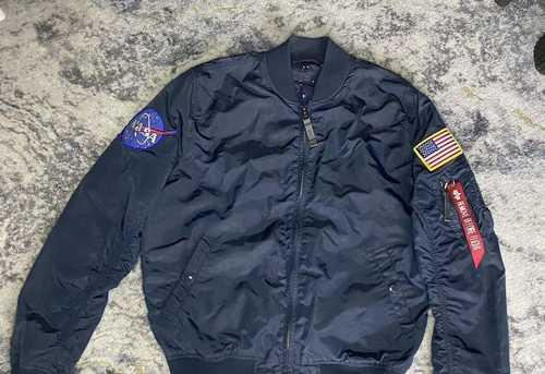Бомбер Alpha industries X Nasa оригинал