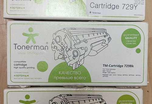 Картридж Tonerman 729 для Canon i-Sensys LBP7010