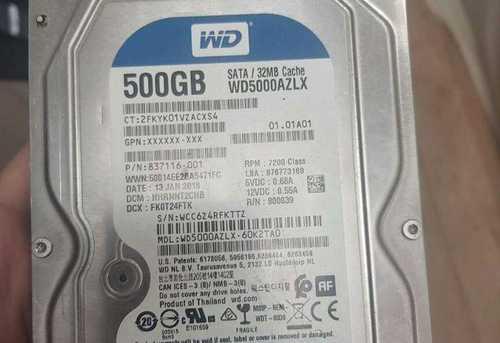 Wd blue 500gb жёсткий диск