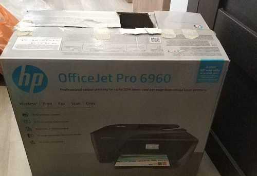 Мфу Принтер лазерный hp officejet pro 6960