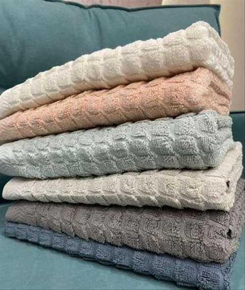 Махровые полотенца 70х140, 50х90