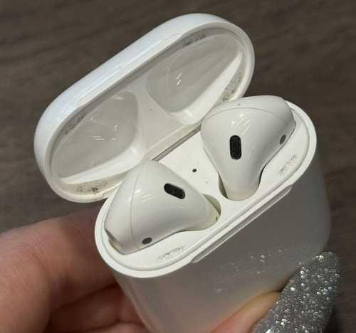 Беспроводные наушники airpods 1