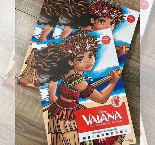 Раскраска по номерам Disney Vaiana