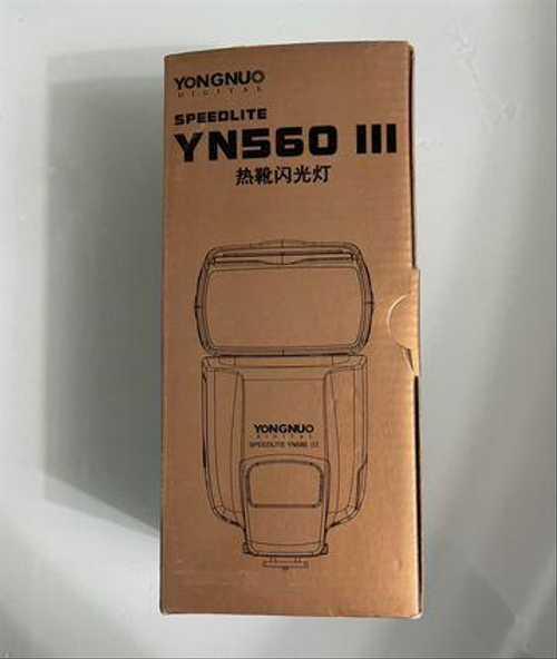 Фотовспышка yongnuo Speedlite YN-560 III