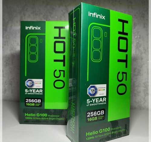 Infinix Hot 50 4G, 8/256 ГБ