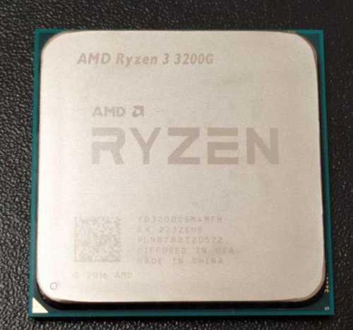 AMD Ryzen 3 3200g сокет AM4