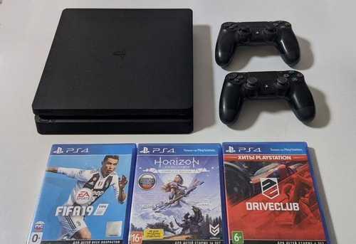Sony PS4 1Tb + 3 Диска