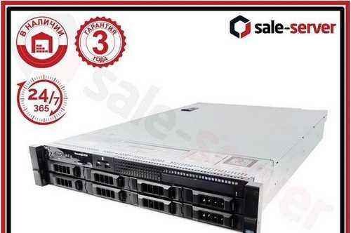 Сервер dell R720 8LFF 2x E5-2650 v2 96GB