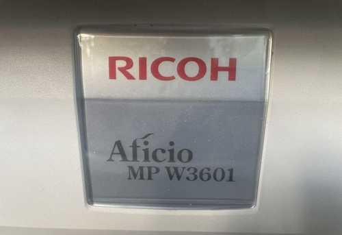 Ricoh aficio MP W3601