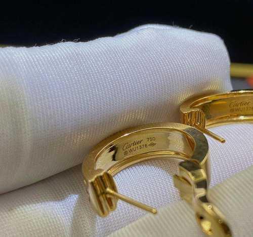 Серьги Cartier Love