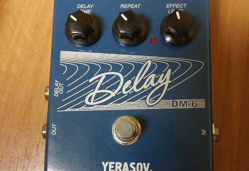 Педаль эффектов Yerasov delay dm-6