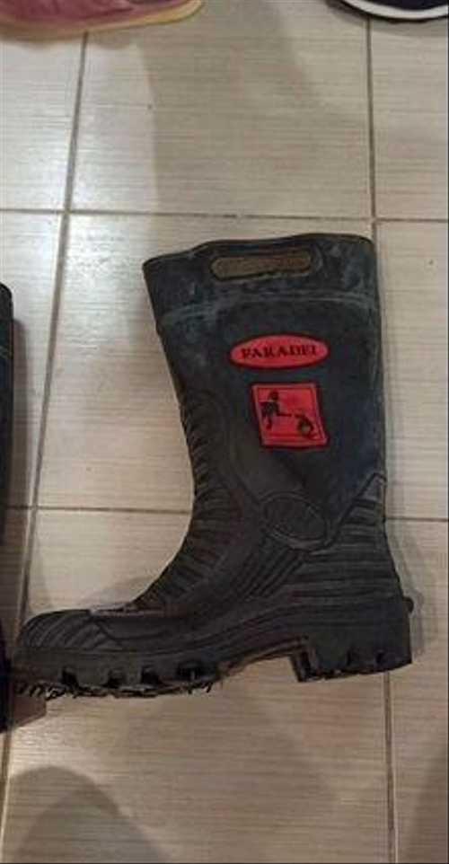 Сапоги пожарного faradei новые
