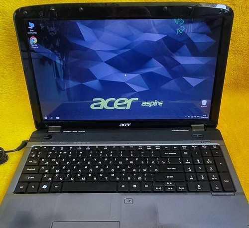 Ноутбук Acer Aspire 5536G Athlon QL-62 4Gb SSD+HDD