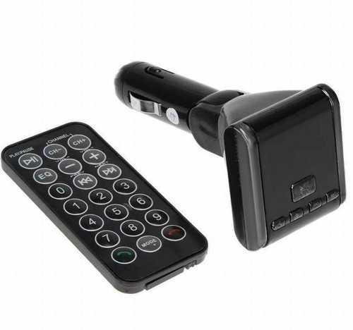 MP3 FM Modulator Bluetooth X3, 2.1A, 2-USB,трансми