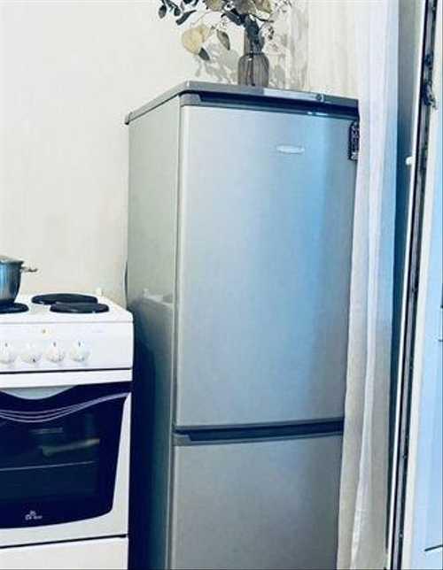 Холодильник бирюса на гарантии м 151 серый металл